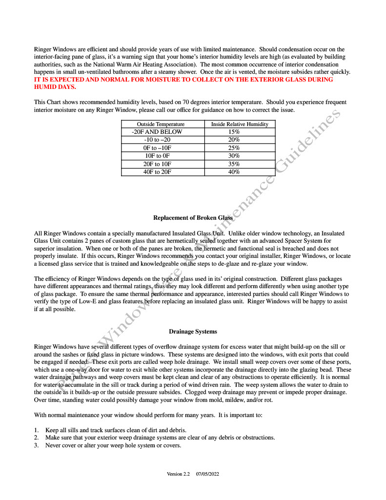 SS 4016 T - Ringer Windows - Official Site